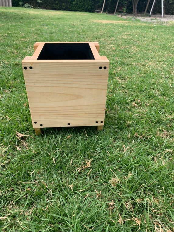 ᐅ Macetero Rústico de Madera 10 Unidades 🌾 Huertos Alma ☘️